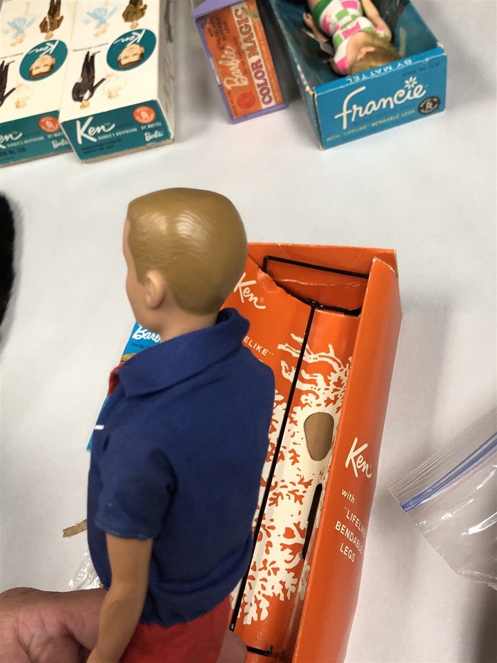 1960s MATTEL RARE BENDABLE LEG KEN MINT IN THE BOX | eBay