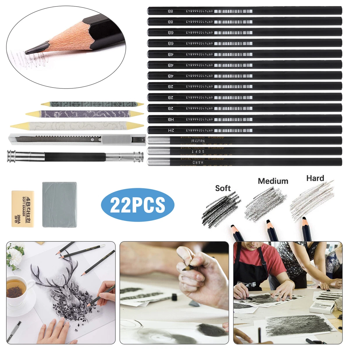 Drawing Pencils Types