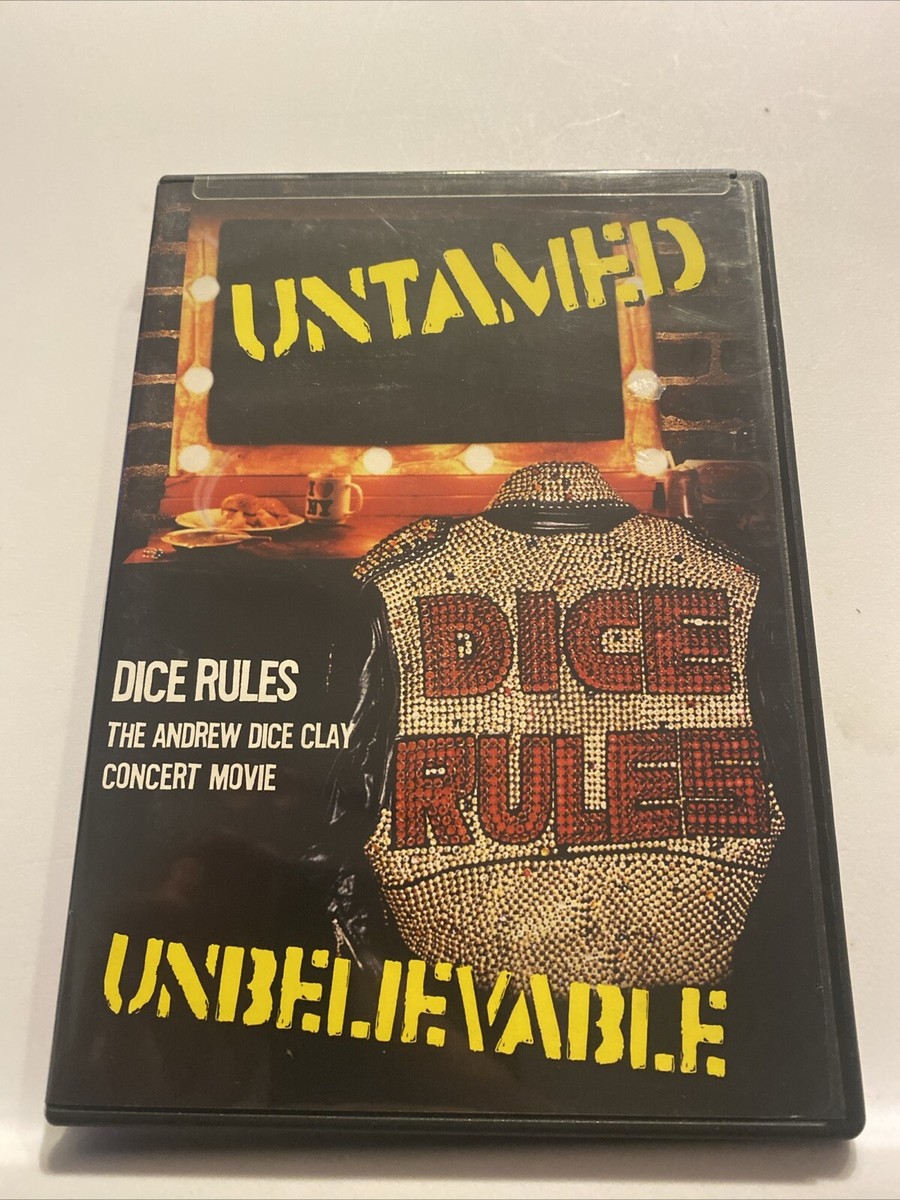 Andrew Dice Clay Dice Rules Vintage Andrew Dice Clay Dice Rules T