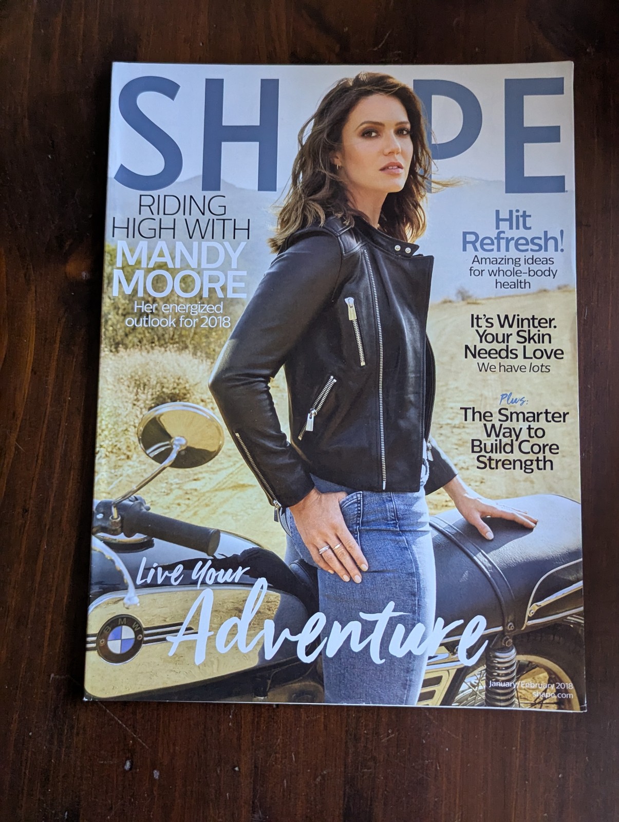 Shape Magazine January-February 2018 - Mandy Moore Cover M105 | eBay