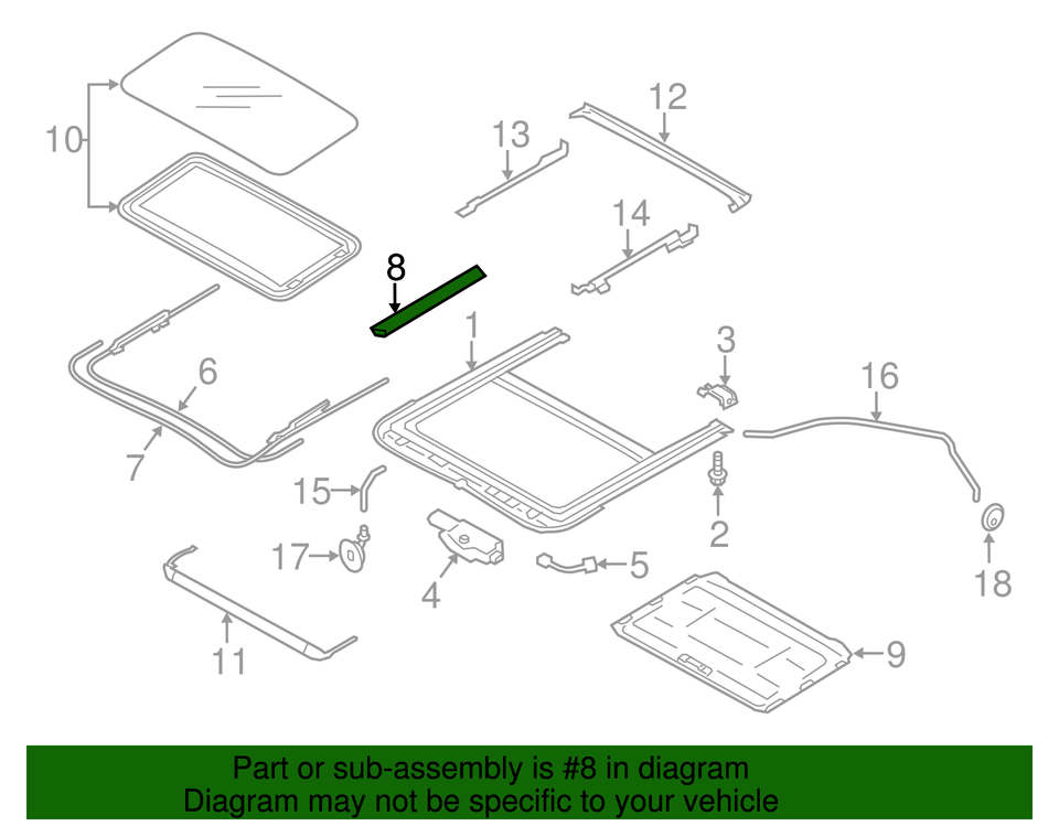 Genuine Subaru Outer Cover 65407FL00A | eBay