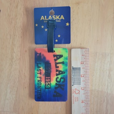 Alaska Luggage Tag Last Frontier Design | eBay