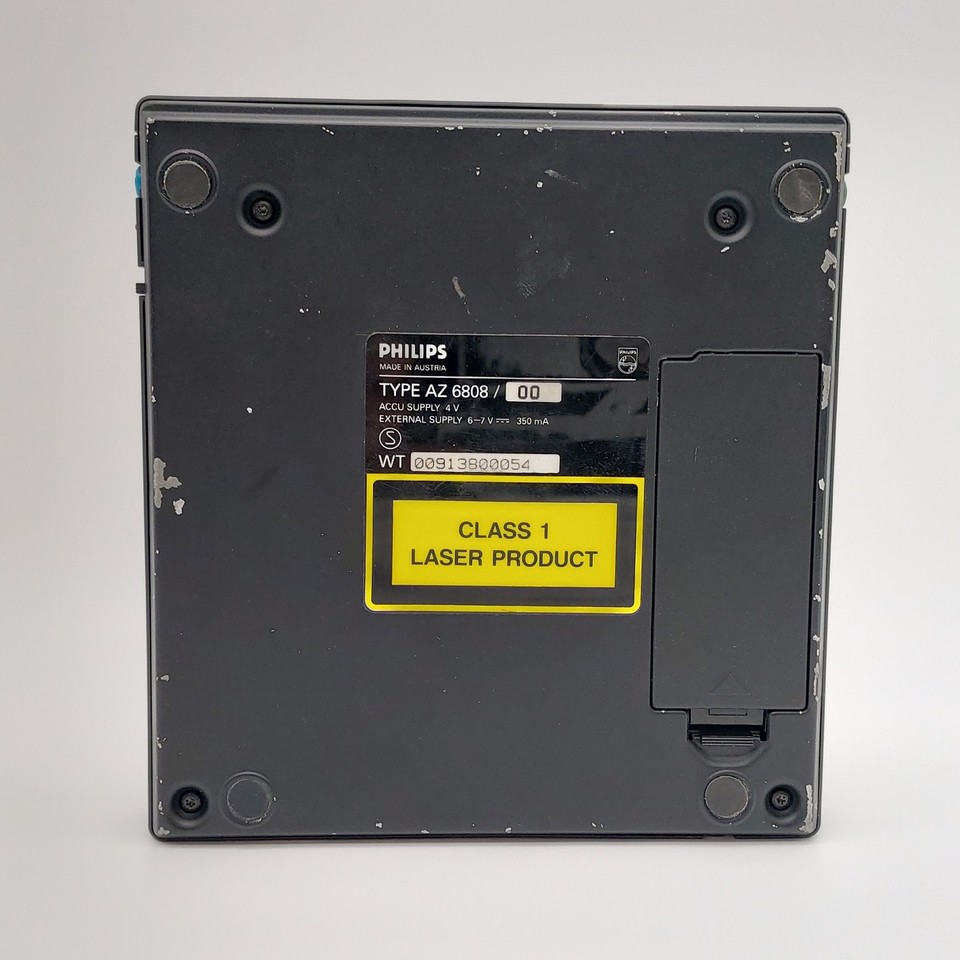 RARITÄT Philips Type AZ 6808 Digitaler CD-Player Discman DSC ...