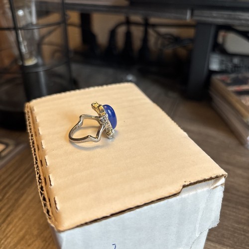 The Vampire Diaries, Elena Gilbert, Blue Lapis, Antique Silver ...