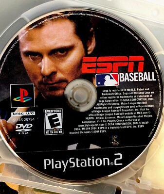 ESPN Major League Baseball (Sony PlayStation 2, 2004) 10086630459| eBay