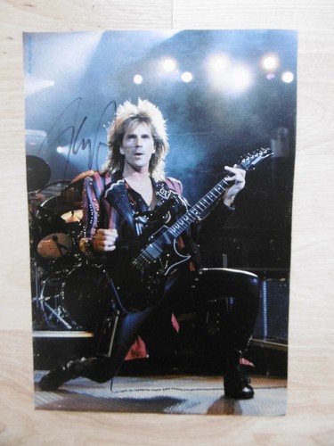 Glenn Tipton "Judas Priest" Autogramm signed 15x21 cm Magazinbild | eBay