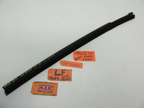 LEFT FRONT DOOR PANEL GLASS WINDOW RUBBER SEAL STRIP WEATHER MOLDING ...