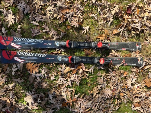 156cm Rossignol Avenger74 Used Composite Skis + Axium 110 Bindings | eBay