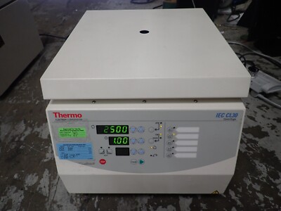 Thermo IEC CL30 Centrifuge 11210905 w/ Rotor T 41 11210435, 4 Buckets ...