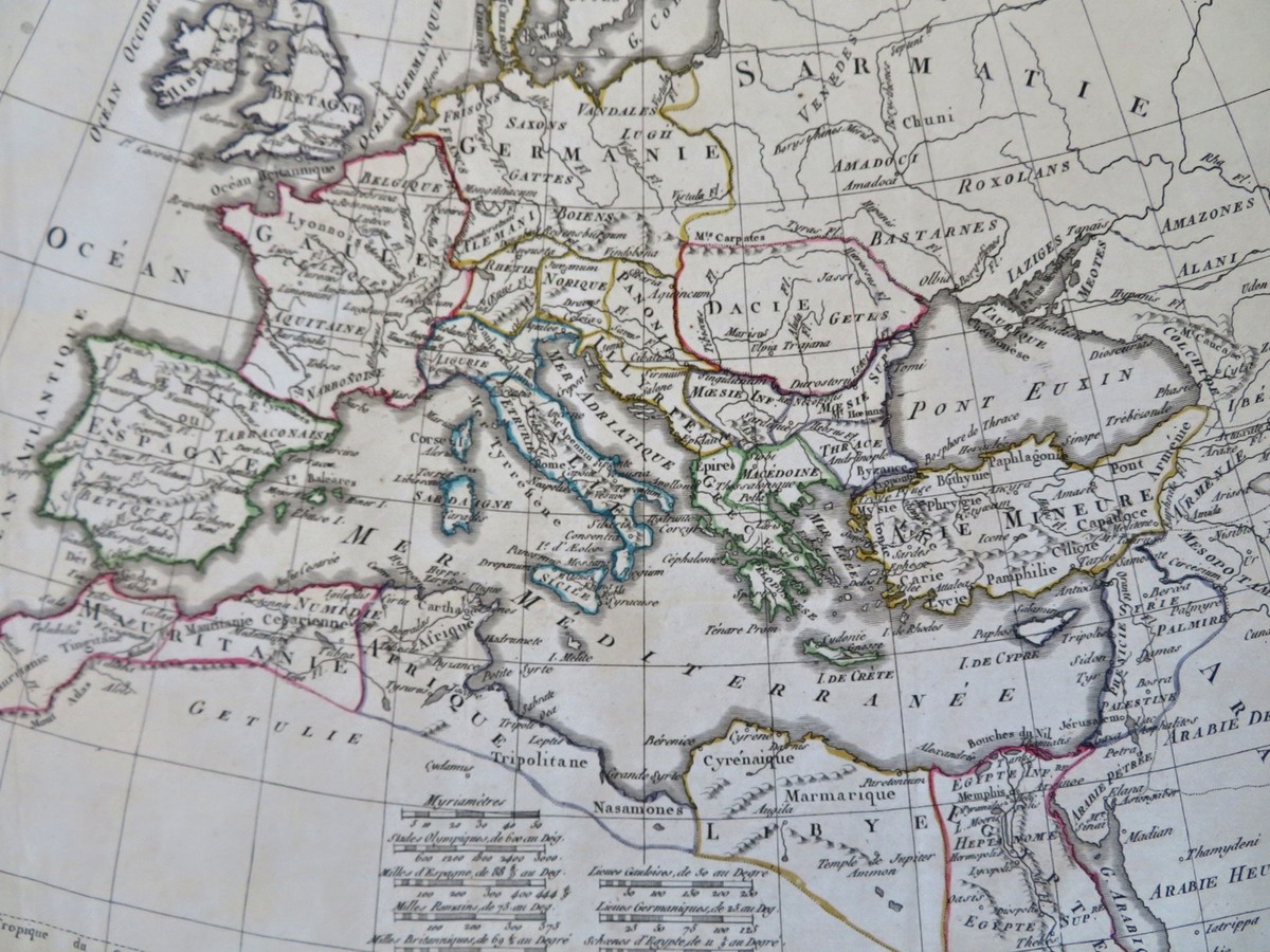 Ancient Roman Empire Maps Blank