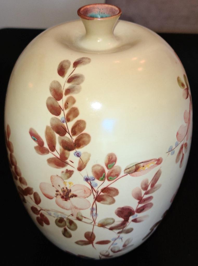 Beautiful Hand-Painted Vignoli Faenza Original Ceramic Decorative Vase ...