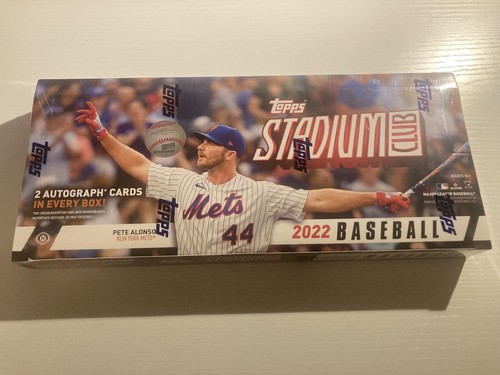 2022 Topps Stadium Club Factory Sealed Hobby Box | eBay