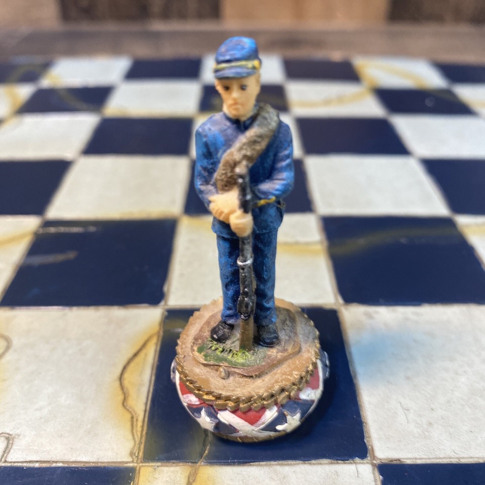 Dragon Crest Civil War Chess Set Replacement Piece Union Pawn Soldier ...