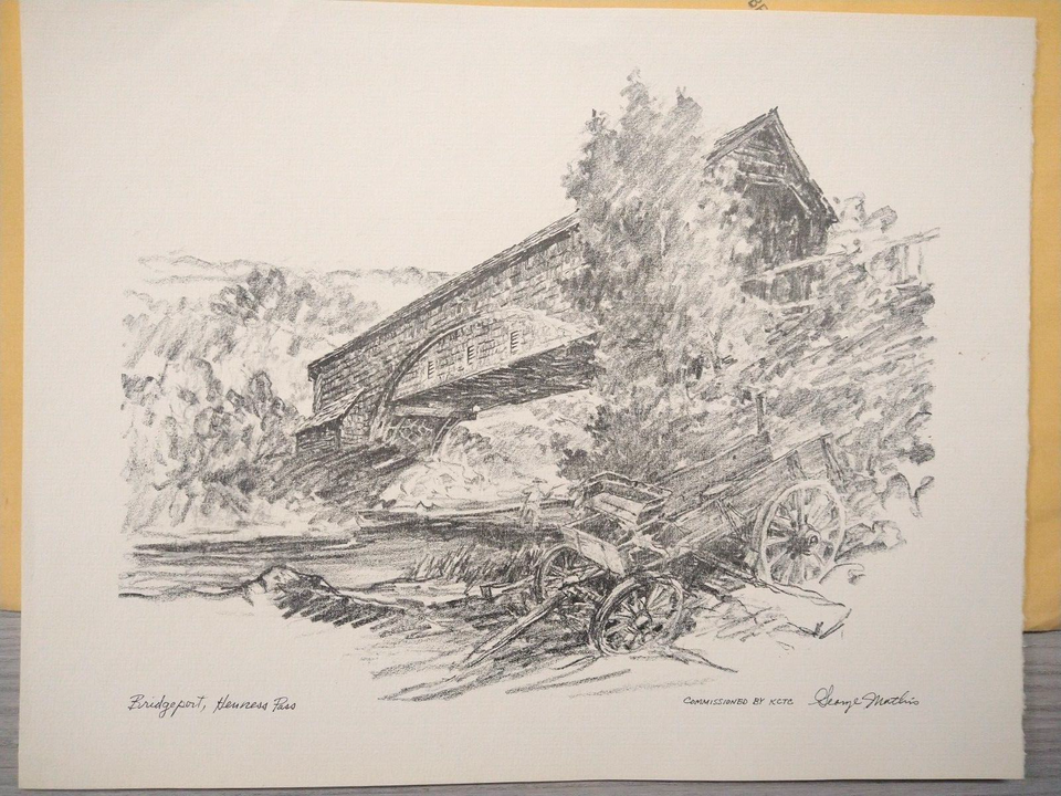 Lot of 7 Vintage 1970 George Mathis Lithograph Prints | eBay