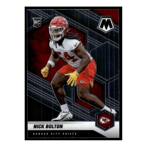 2021 Panini Mosaic #366 Nick Bolton Rookie Kansas City Chiefs Football ...