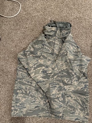 USAF Air Force ABU APECS GoreTex Parka Jacket Large Regular Military ...