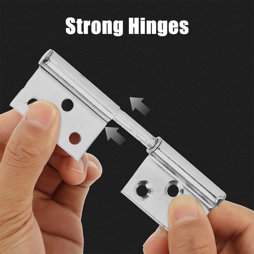 6pcs Hinges Heavy Duty Hinges Detachable Door Hinges Stainless Flag ...