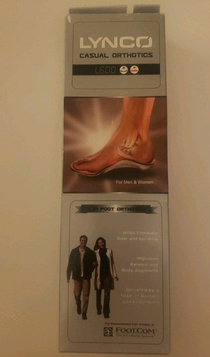 LYNCO MEN'S ORTHOTICS BY AETREX L600 ARCH SUPPORT FOR CASUAL SIZE 10 | eBay