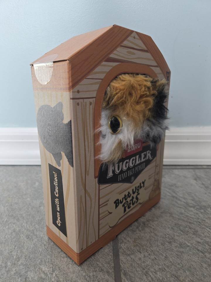 **NEW** 2025 ZURU FUGGLER BUTT UGLY PETS CHEEZEE CALICO CAT FUNNY UGLY ...