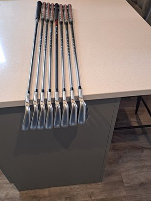 PING G425 IRONS GOLF CLUBS 4-AW 8 Clubs Regular shaft Green Dot 0.5 ...