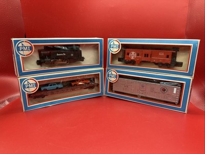 PMI HO Scale Tank Steam Locomotive Freight Train Lot Of 4 6620, 6670 ...