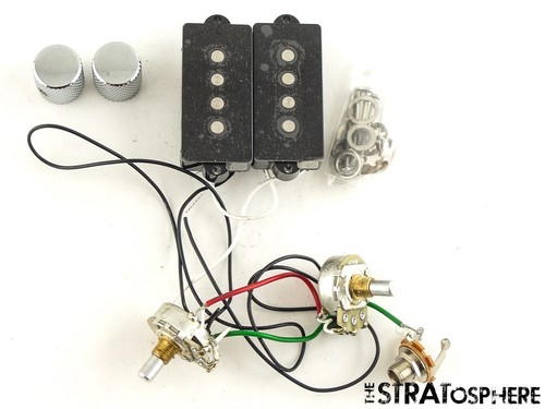 Fender Standard Precision P Bass PICKUPS POTS KNOBS SET Bass Guitar | eBay