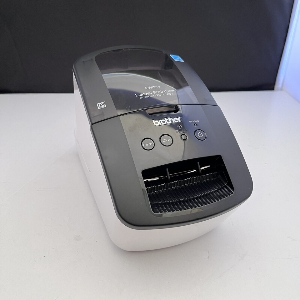 Brother QL-710W Direct Thermal Label Barcode Printer Wireless USB | eBay