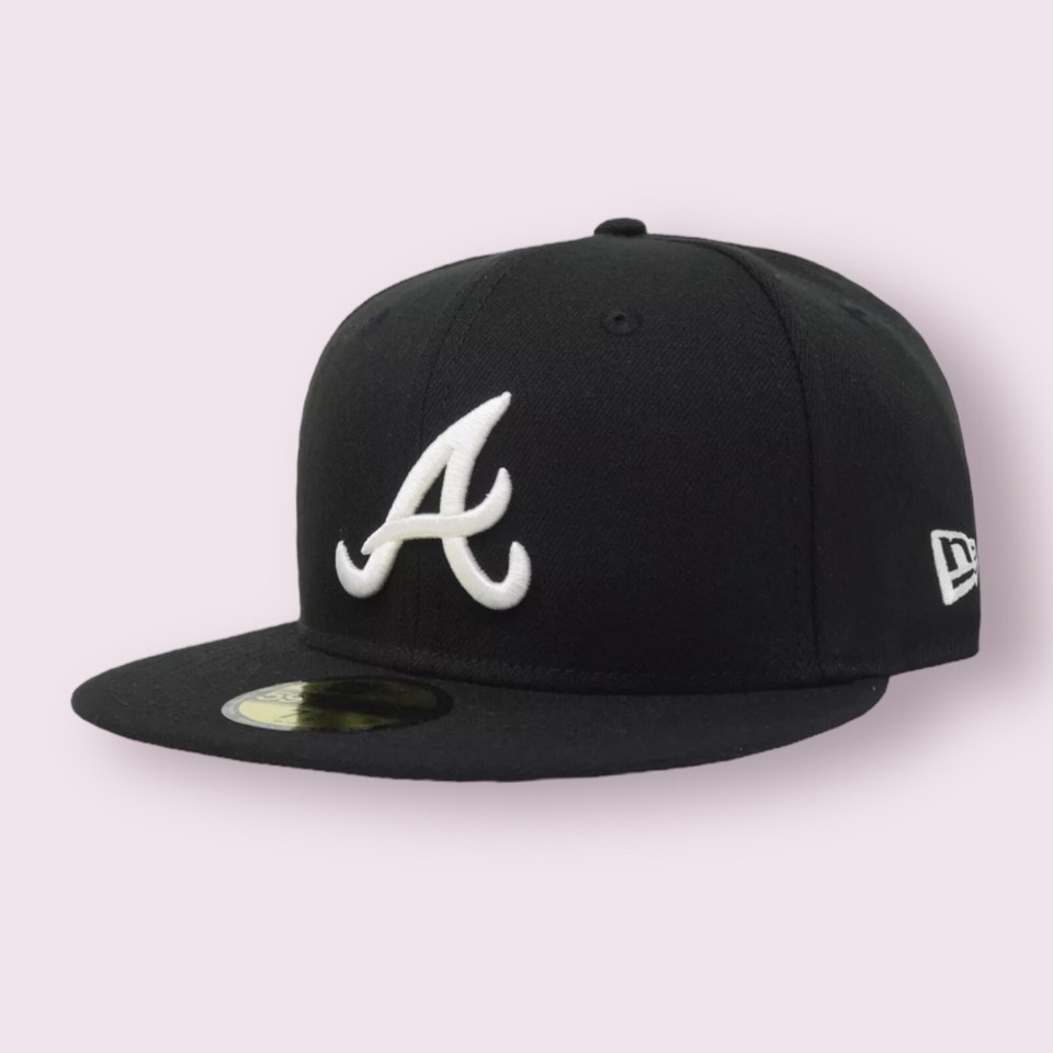 Atlanta Braves ATL MLB Game Authentic 59FIFTY Fitted Cap - 5950 A/Axe ...