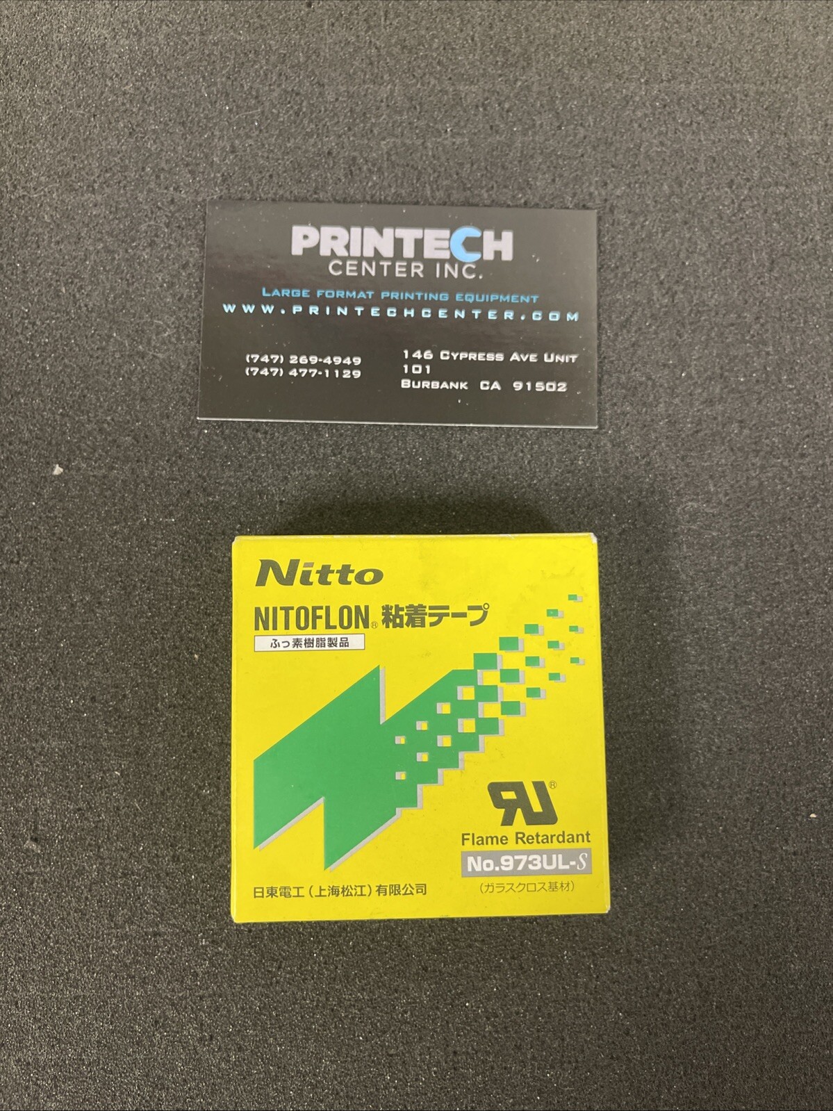 Nitto Fluoroplastic Saturated Glass Cloth Tape NITOFLON No.973UL-S 13mm ...