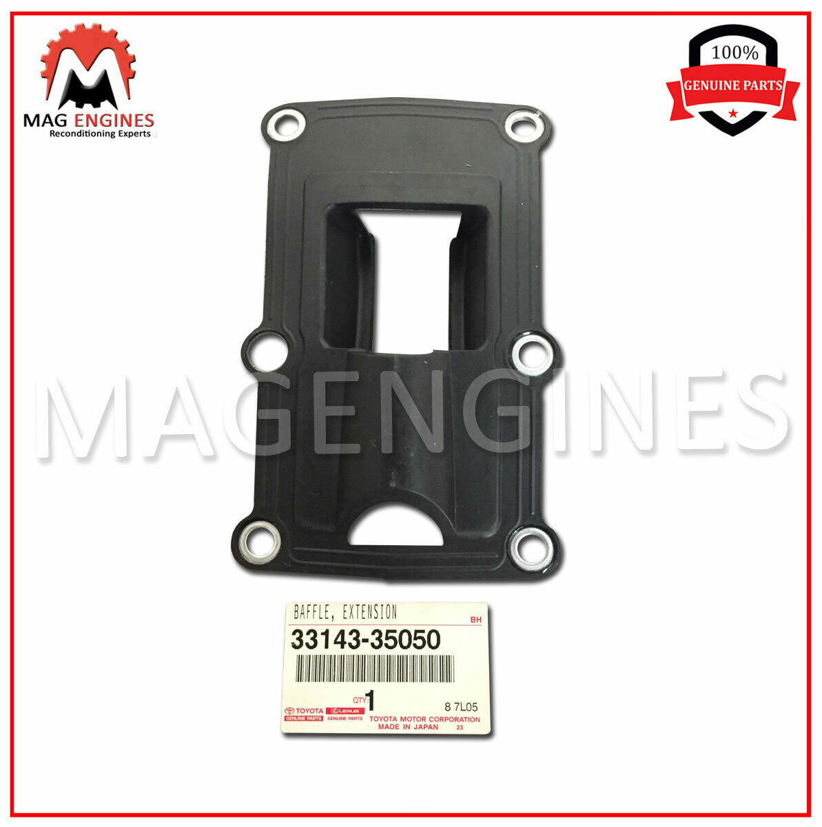 33143-35050 GENUINE OEM EXTENSION HOUSING OIL BAFFLE PLATE 3314335050 ...