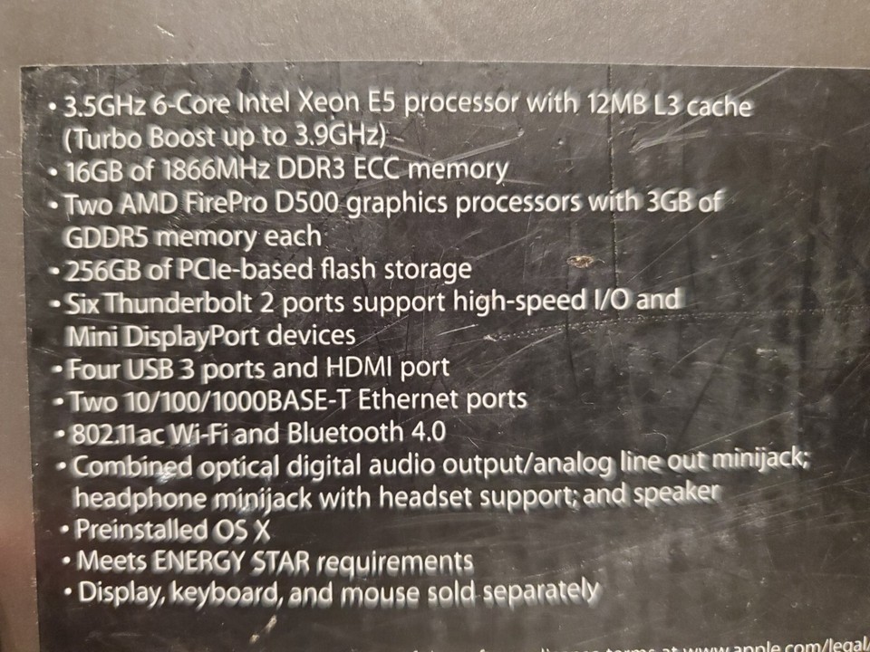 apple trash can mac pro computer / iPad, keyboards, lacie seagate ...