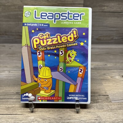 Leap Frog Explorer Learning Game GET PUZZLED! LeapPad Leapster Math ...