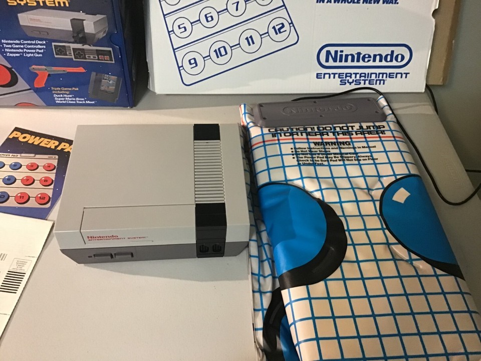 Nintendo Entertainment System Power Set Complete w/ Box- Excellent ...