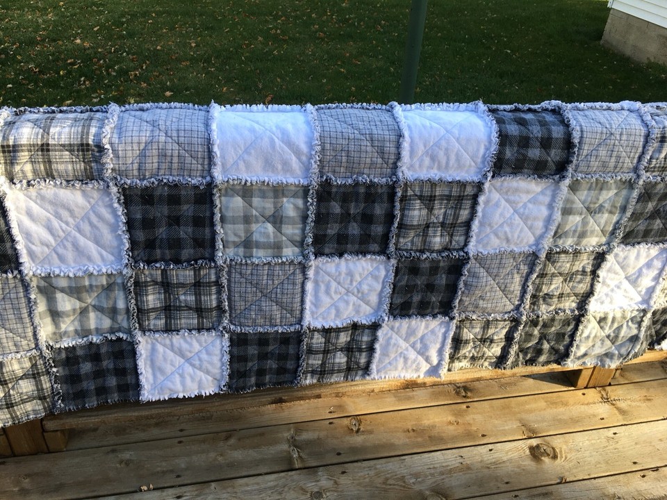 New king Size Rag Quilt, Handmade Custom order Summer Sale | eBay