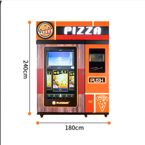 Smart Touch Screen Pizza Vending Machine Commercial Fully Automatic ...