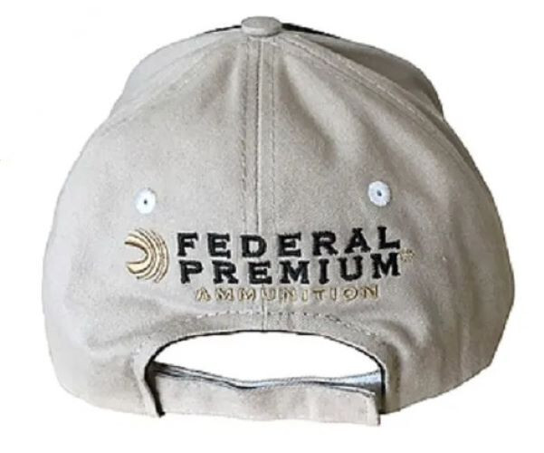 Federal Premium Embroidered Hat Two Tone Twill Gray/Black Cap OSFM | eBay
