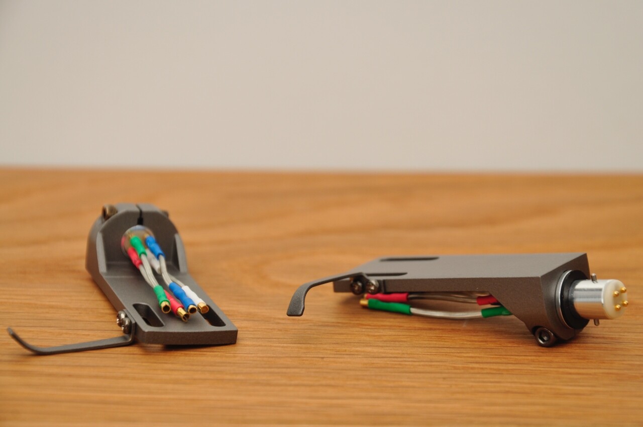 Tonar TOP-Q/ Jelco HS-25/SME Type Headshell AZIMUTH ADJUSTABLE +SILVER ...