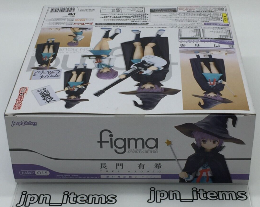 Aki Nagato Evil Witch figma 015 The Melancholy of Haruhi Suzumiya Action Figure | eBay