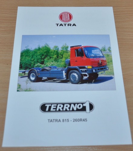 Tatra 815 260R45 Terrno1 Truck Brochure Prospekt Catalog | eBay