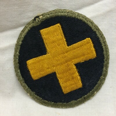Vtg Military Patch 33rd Army Infantry Division Emblem Green Back 33 2 3 ...