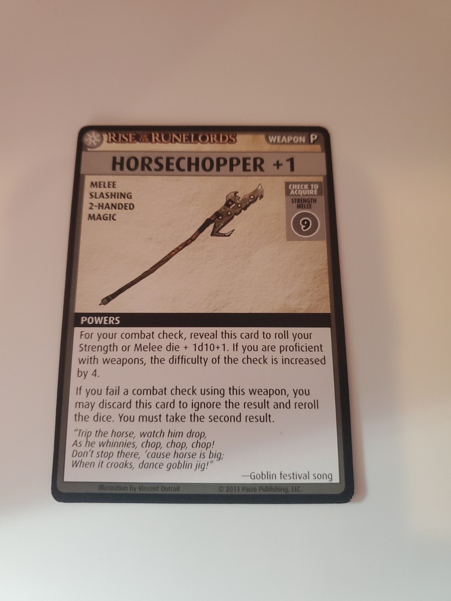 Horsechopper Pathfinder