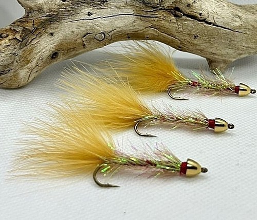 Golden Retriever Streamer Flies, 3 pk | eBay