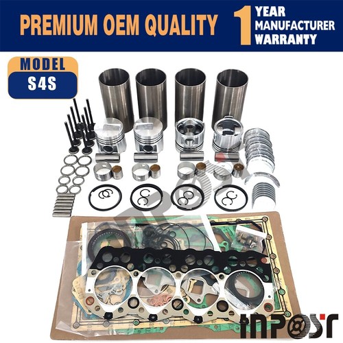 S4S Engine Rebuild Kit for Mitsubishi S4SD S4S-IDI Engine STD Piston ...