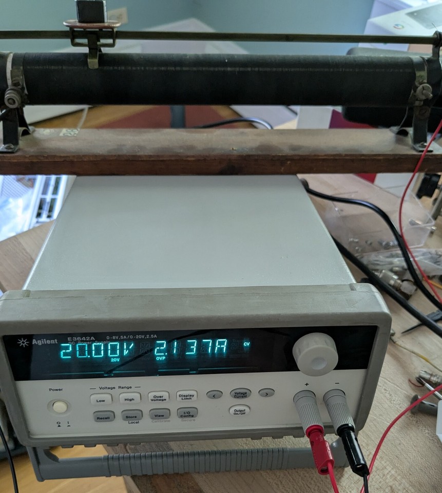 Agilent E3642A DC Power Supply 0 to 8 V at 5 A, 0 to 20 V at 2.5 A | eBay