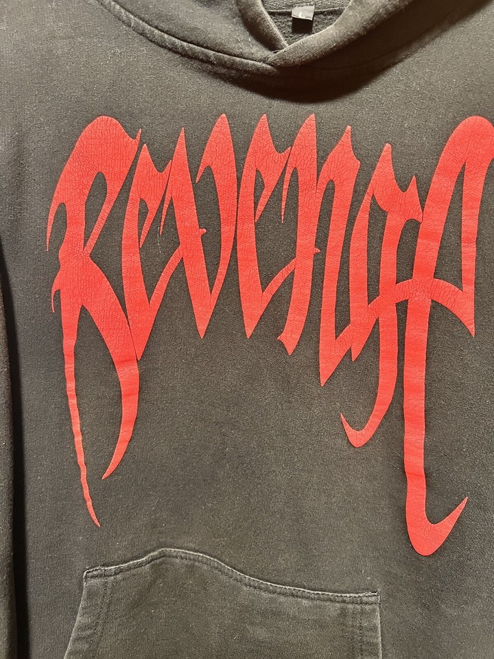 *SIGNED BY SKI MASK* Revenge Kill Hoodie Size Large Black Red AUTHENTIC ...