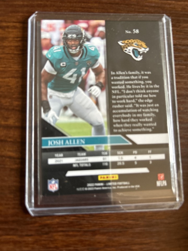 Josh Allen Limited Numbered 66/99 | eBay