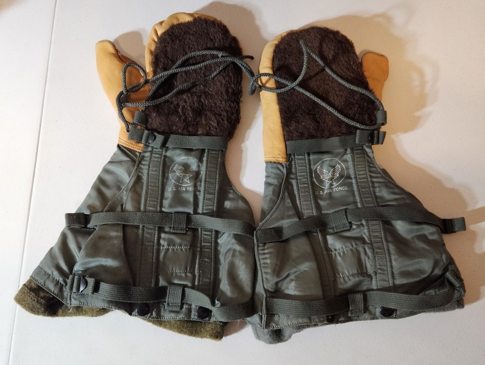 US Military Issue Arctic Extreme Cold Weather Mittens w/ Liners Vintage ...