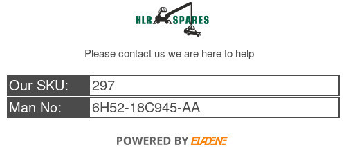 Land Rover Freelander 2 Tailgate Antenna Amplifier 6H52-18C945-AA | eBay