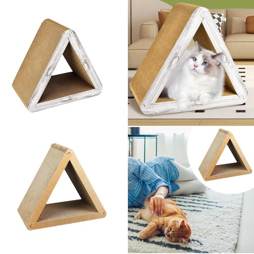 Triangle Cat Scratch Posts pour les chats intérieurs | eBay