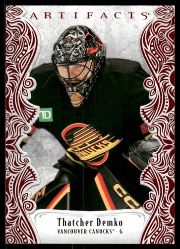 2025-26 Artifacts Ruby #141 Thatcher Demko /599 - HKY | eBay